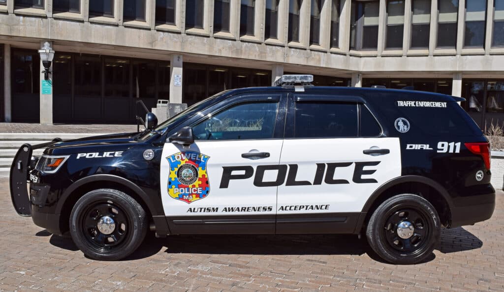 Lowell Police Department Unveils New Autism Awareness Cruiser – Lowell ...