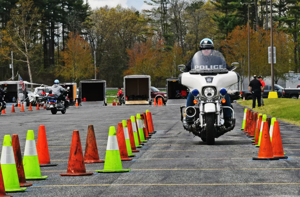 Police Motorcycle Training Motorcycle Skill Building Course | City Of